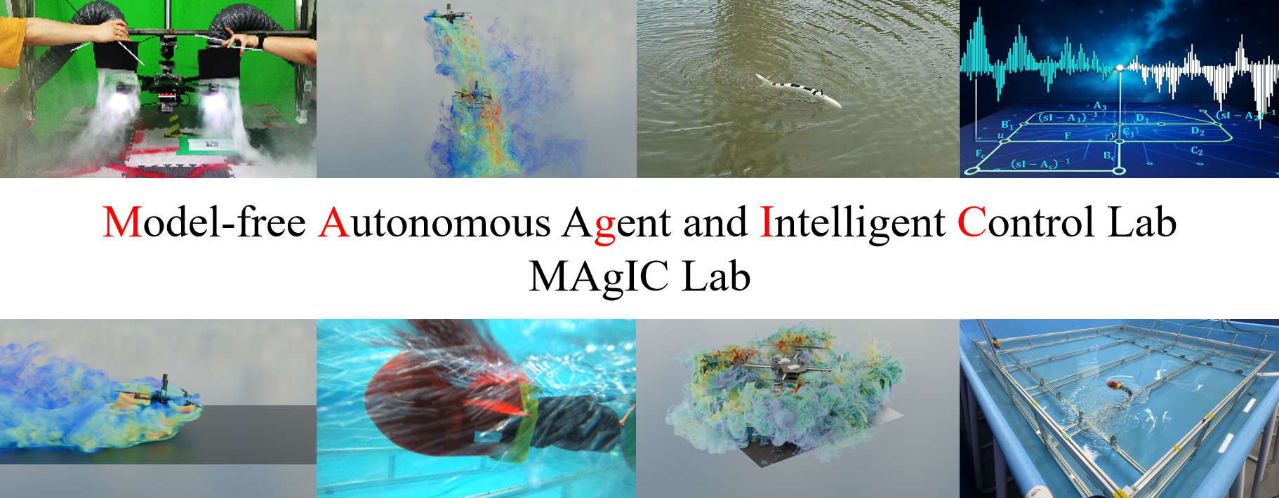 Model-free Autonomous Agent and Intelligent Control Lab